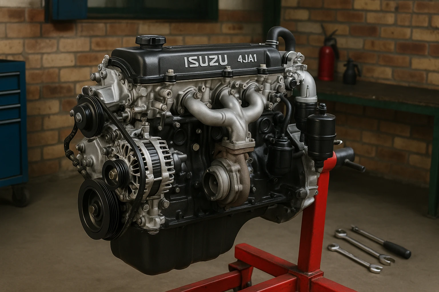 Isuzu 4JA1 Engine Specs with Service Intervals